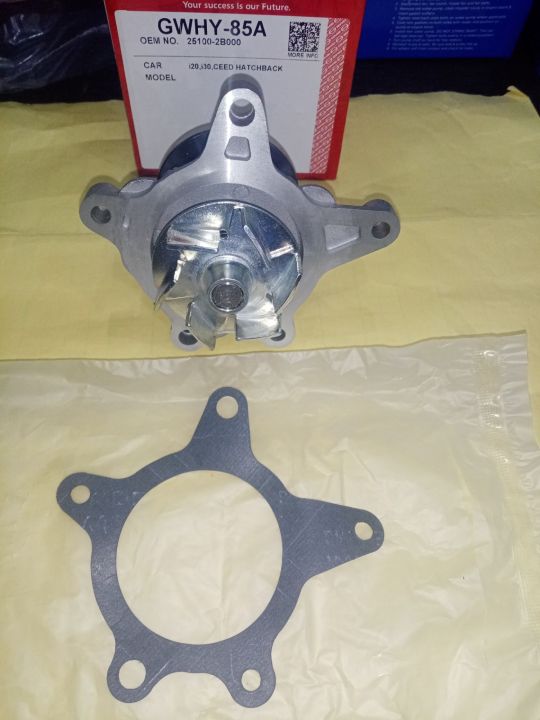 WATER PUMP FOR KIA RIO 1.4 ENGINE GASOLINE 2011-2014 MODEL HYU ACCENT 1 ...