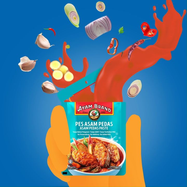 Ayam Brand Pes Asam Pedas / Asam Pedas Paste 180G | Lazada