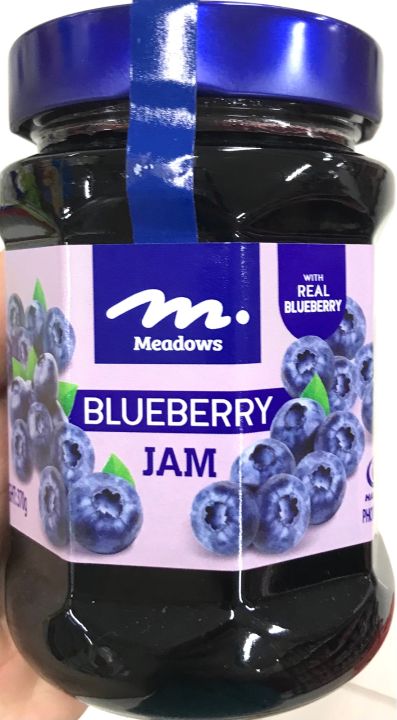Meadows Blueberry Jam 370g with Real Blueberry | Lazada PH
