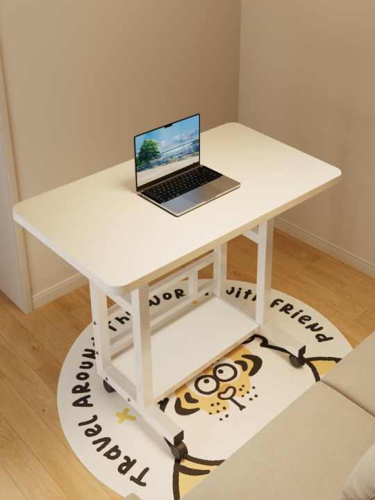Elevating Mobile Computer Desk Simple Modern Student Study Table ...