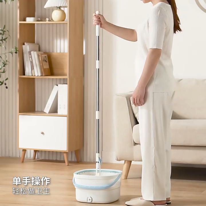 Spin Mop With Spinner and Bucket Magic Tornado Mop 360 ° spin ...