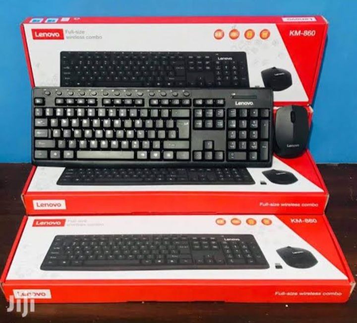 LENOVO KM-860 WIRELESS KEYBOARD AND MOUSE COMBO | Lazada PH