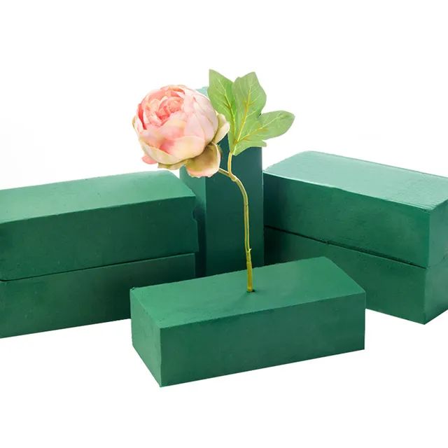 Floral Dry Foam Blocks (1 Piece) for Fresh Flowers, Artificial and ...