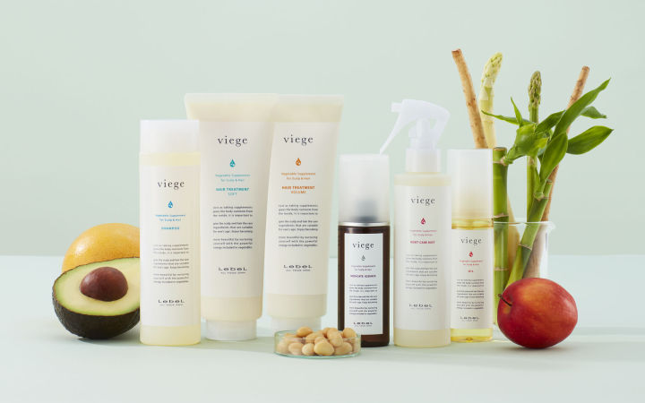 【Direct from Japan】Lebel Viege Shampoo 240ml / 600ml / 1000ml (Refill ...