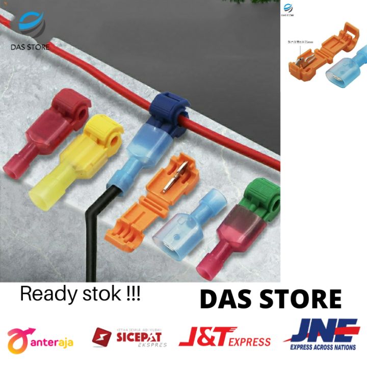 Konektor kabel T scotch lock konektor sambungan kabel jepit praktis ...