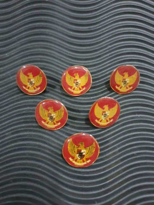 pin kerah Garuda Merah | pin kerah Baju Belakang Paku| pin Paku Logo ...