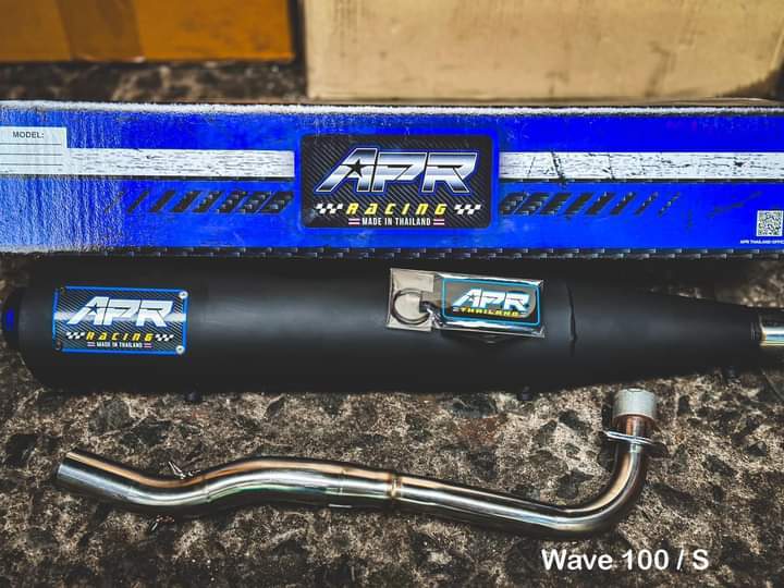 APR POWER PIPE TITANIUM TIP 👉 HONDA WAVE 100 | Lazada PH