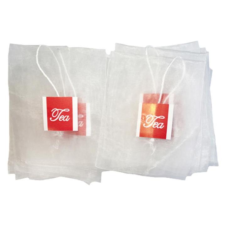 Food Grade Nylon Pyramid Tea Bags Triangle Bubble Tea Filters for ...