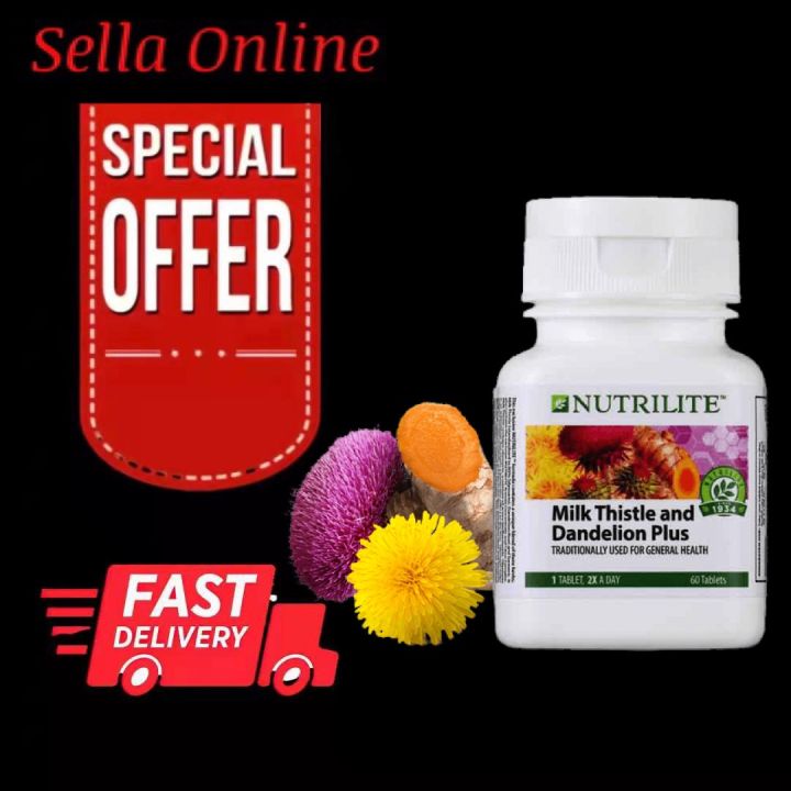Amway NUTRILITE Milk Thistle And Dandelion Plus 60 Tablets Liver ...