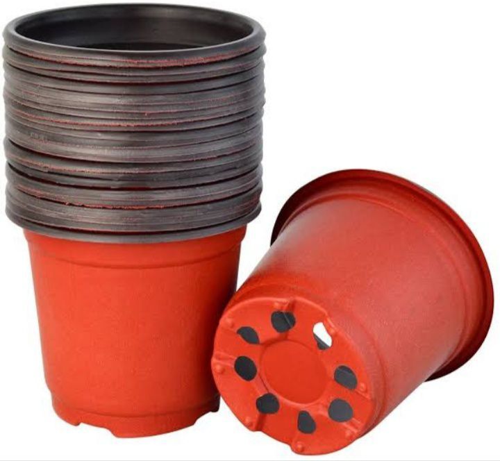 pvc plastic soft pot, sizes 21cm, 19cm, 18cm, 17cm.(25pcs and 50pcs ...