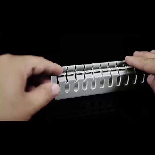 30*30/50*50mm Open Cable Slot PVC Industrial Environmental Protection ...