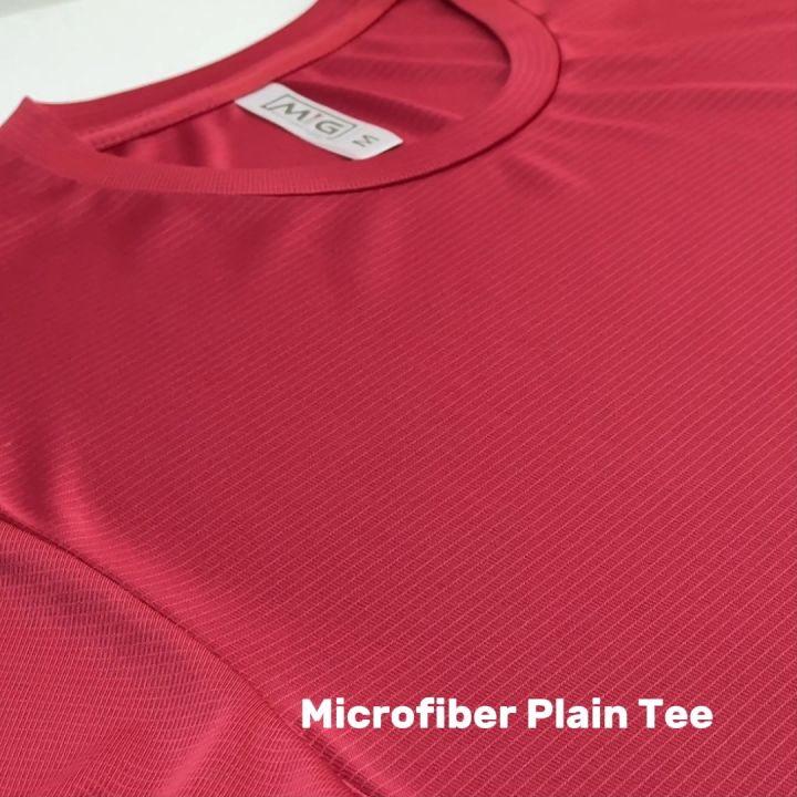 MIG Mircofiber Filament Unisex 130gsm Adult Quick Dry Round Neck Short ...