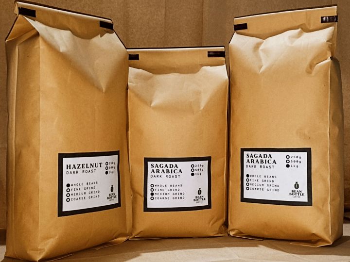 COFFEE - 1KG SAGADA ARABICA (WHOLE BEANS / GROUND COFFEE) | Lazada PH