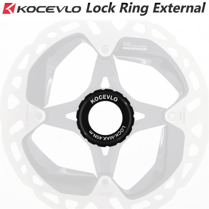 KOCEVLO Center Lock Disc Brake Hub Rotor Lockring External For 9mm ...