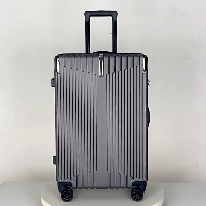 luggage Japanese Style black Suitcase large capacity 20/24 Inches ...