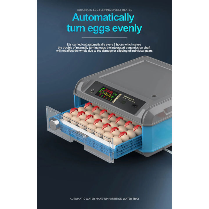 CHUANGCHAO egg incubator fully automatic 300 Egg incubator All-in-one ...