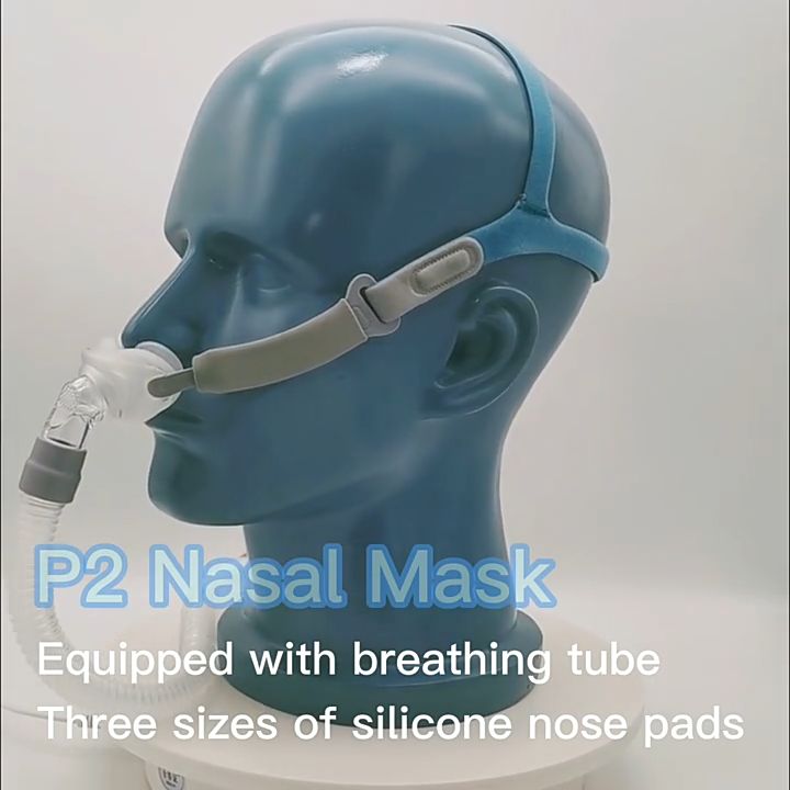 P2 Nasal Pillows Cpap Mask For Auto Bpap Machine With 3 Sizes Silicone ...