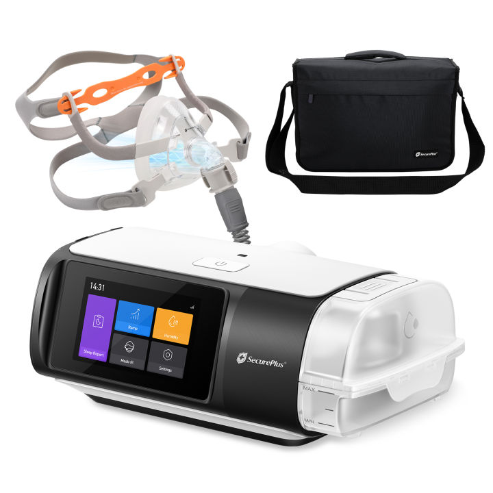 SecurePlus Portable Auto CPAP Machine Continuous Positive Airway ...