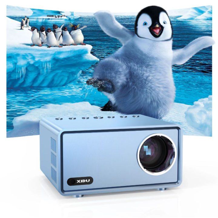 XIDU S2 Projector 1080P HD Mini Portable for Cellphone Laptop 8500 ...