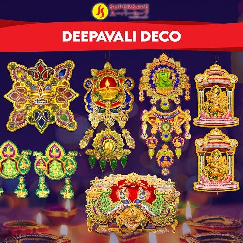 HOLS Deepavali Wall Decoration Collection Diwali Divali Wall 3D Sticker ...