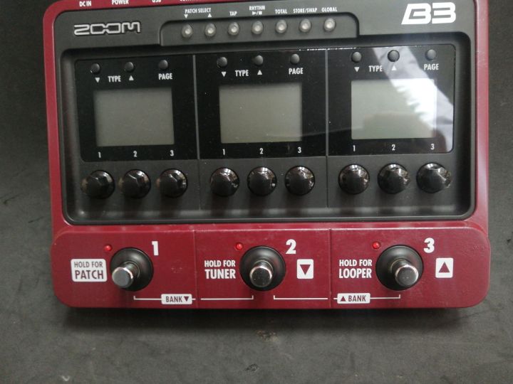 ZOOM B3 มัลติเอฟเฟคเบส สินค้า มือ 2 | Lazada.co.th