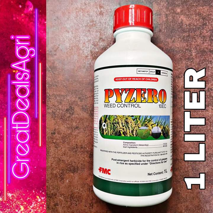PYZERO 10EC METAMIFOP POST-EMERGENT HERBICIDE (1 LITER) BY FMC | Lazada PH
