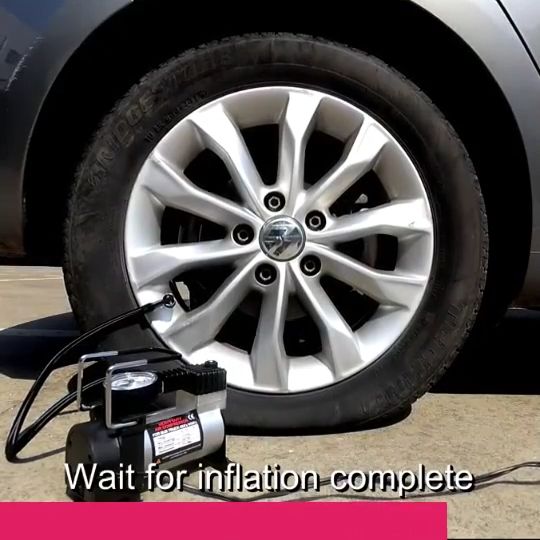 Car Inflatable Pump Tire Portable Car Filling Pump 12v Air Compressor ...