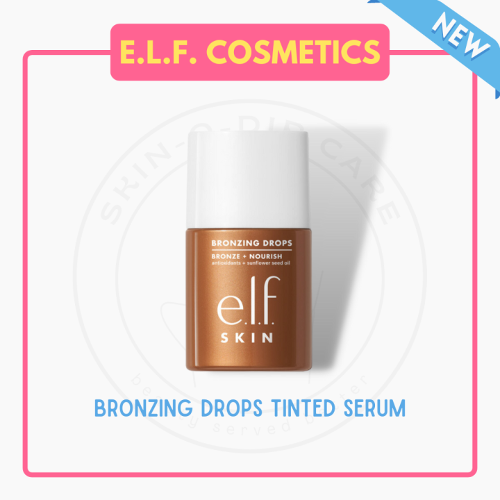 ELF Bronzing Drops Nourishing Tinted Serum, e.l.f. Cosmetics | SKINODIP ...