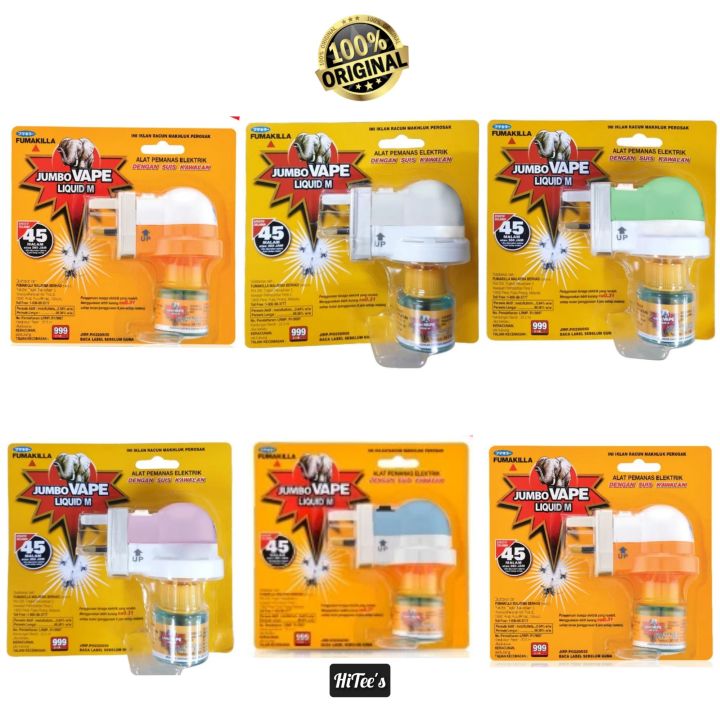 Fumakilla Jumbo Vape Liquid 45 Night with Refill | Vaporizer Gadget ...