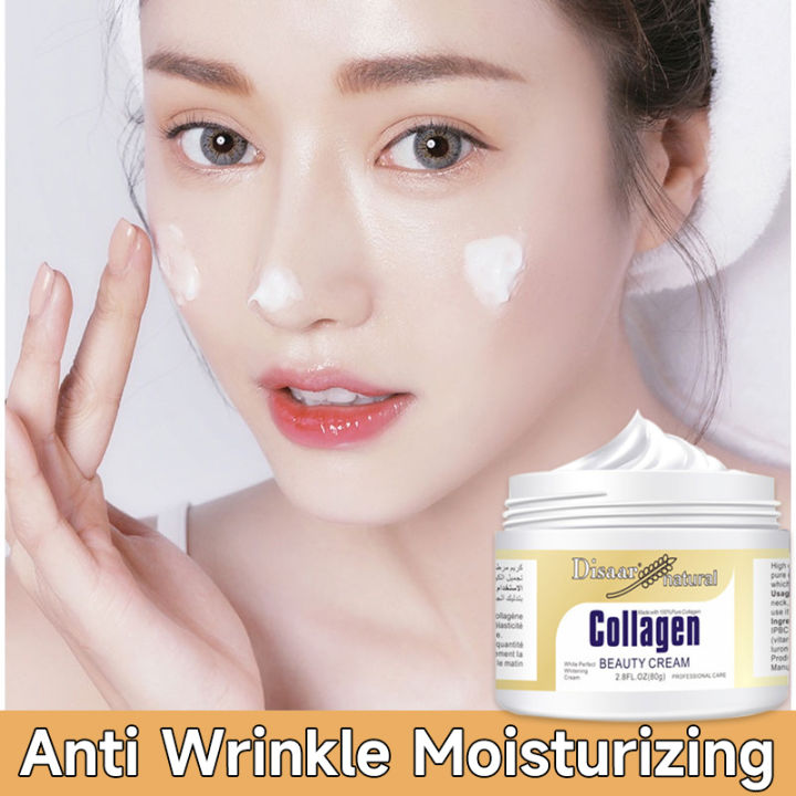 【7 days Effective】Collagen Cream Wrinkle Removing Moisturizing ...