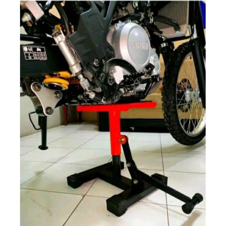 WORK STAND JACKSTAND STANDAR DUDUK PADDOCK PEDOK SUPER MOTO MOTO CROSS ...