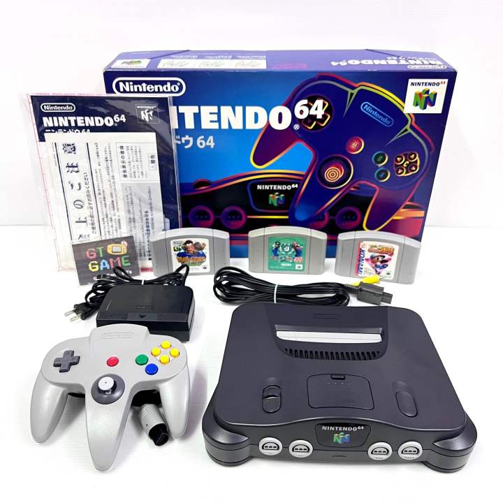 Nintendo 64 / N64 NUS-001(JPN) 99% ORIGINAL JAPAN 🇯🇵 110v. 🤩 (1996 ...
