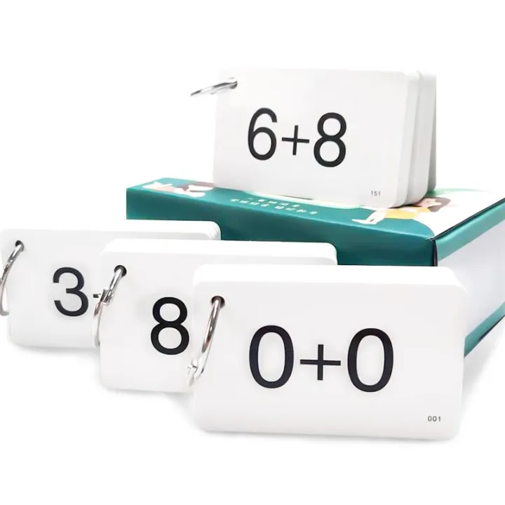 JINGQING | Math Practice Cards for Grade 1 Addition and Subtraction 10/ ...