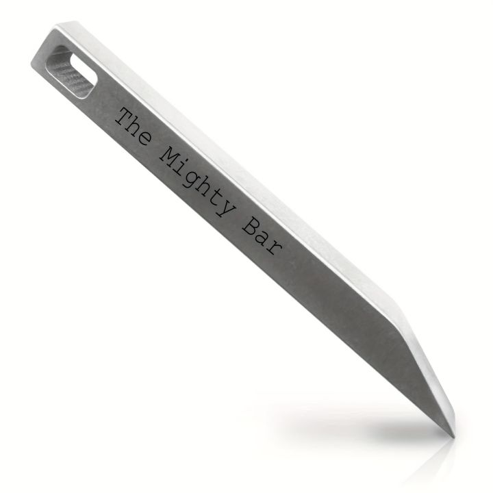 1pc Mighty Bar, Heavy Duty Keychain Prybar EDC Pry Bar For Every Day ...