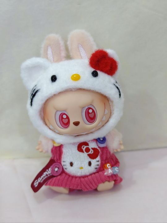 Labubu Doll Clothes Hello Kitty Set | Lazada