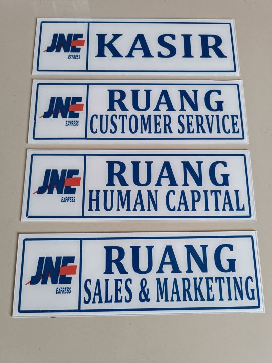 Papan nama ruang petunjuk ruang akrilik custom | Lazada Indonesia