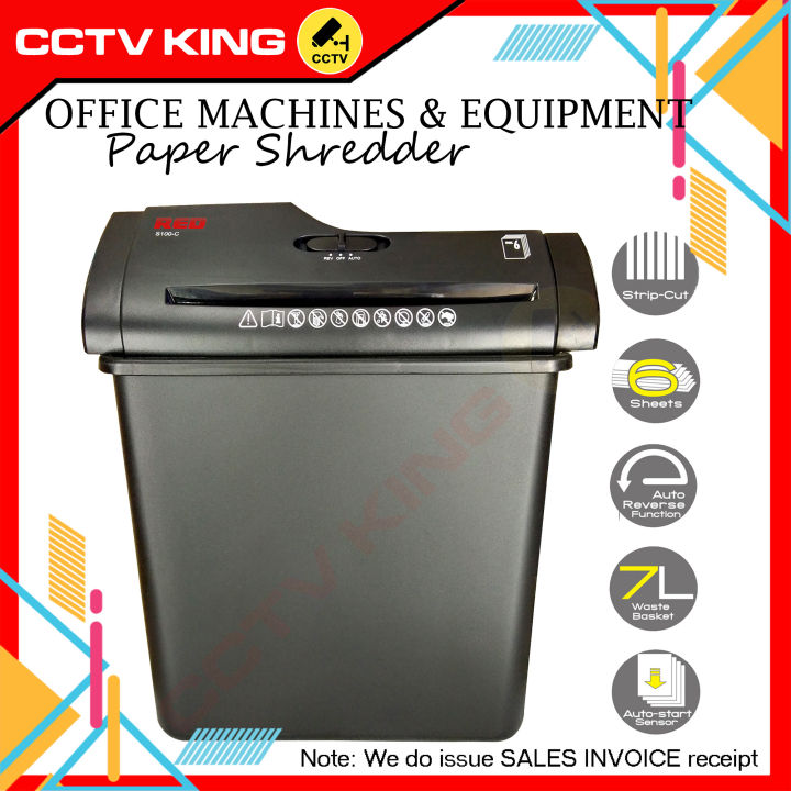 S100-C RED Shredding Machine, Paper Shredder | Lazada PH
