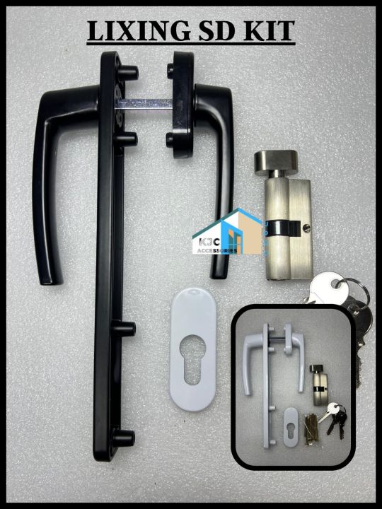 UPVC SLIDING DOOR LOCK SET / LIXING BRAND | Lazada PH