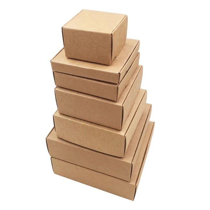 Brown Packaging Box 4x4inch Carton Boxes | Lazada PH