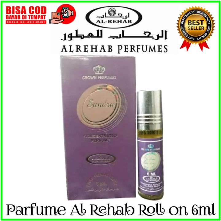 Parfum Minyak Wangi Al Rehab Roll On 6ML Original Saudi Arabia Aroma ...