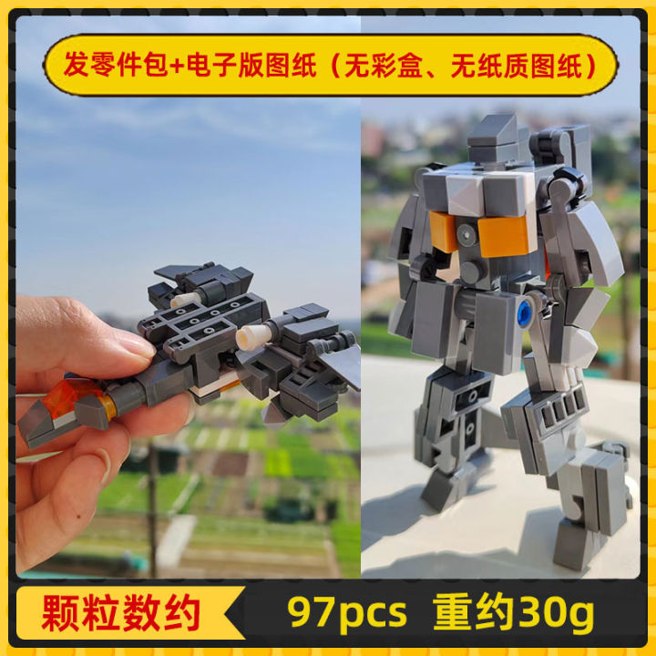 Direct Transformation Optimus Prime Miniature Small Scale Building ...