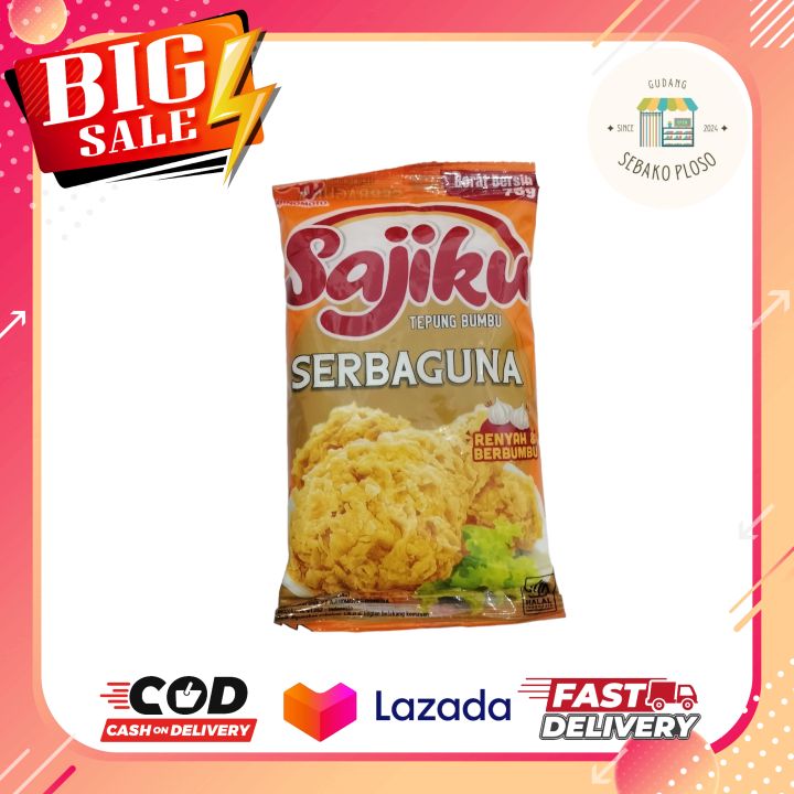 Sajiku Tepung Bumbu Serbaguna Kemasan 75Gr | Lazada Indonesia