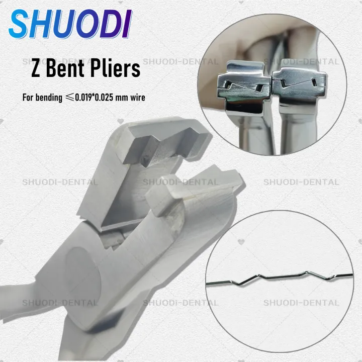 1 pc Stainless Steel Dental Ortho Z Bent Bending Pliers Orthodontic Z ...