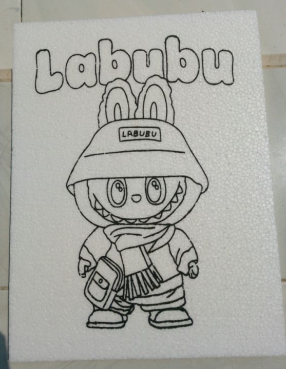 Stayrofom gambar mewarnai lukis labubu | Lazada Indonesia
