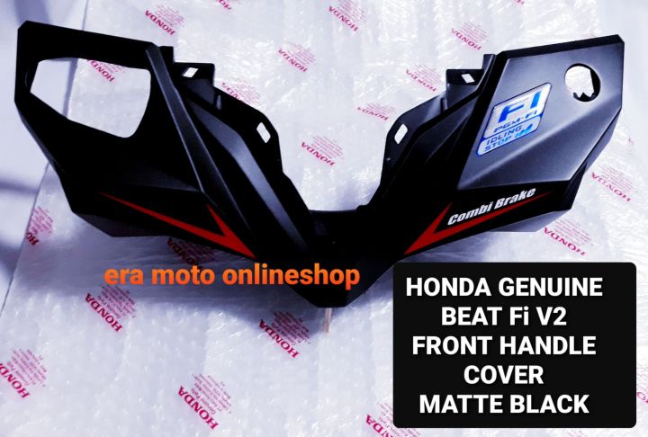 Honda Beat Fi V2 Front Handle Cover Matte Black Honda Genuine | Lazada PH