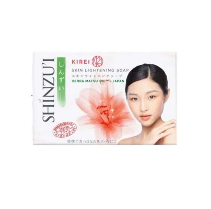 Shinzui Skin Lightening Soap Sabun Batangan Kirei - 60gr | Lazada Indonesia