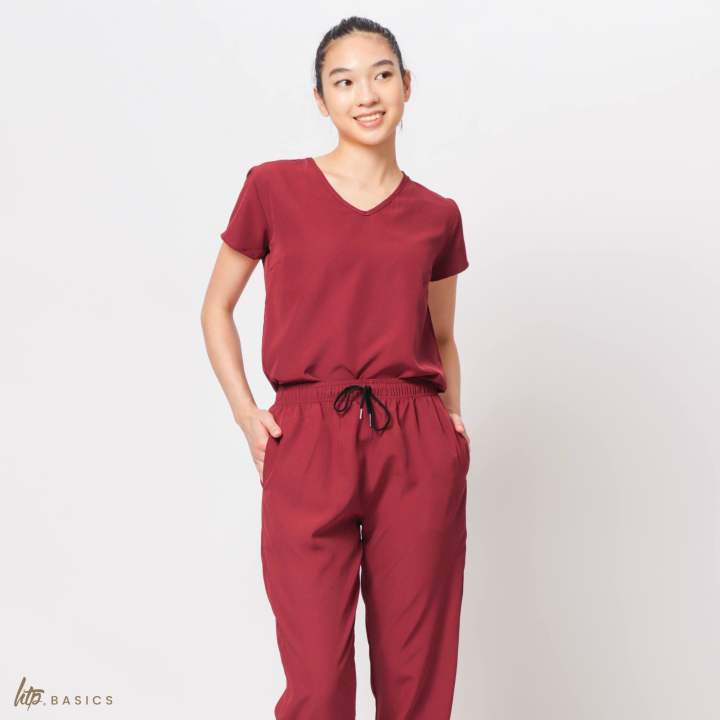 HTP Basics Women's Unifit Scrub Suit Set | Lazada PH