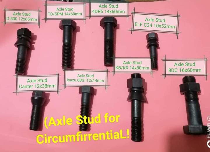 Axle Stud for Circumfirential Sold Per PCS! | Lazada PH
