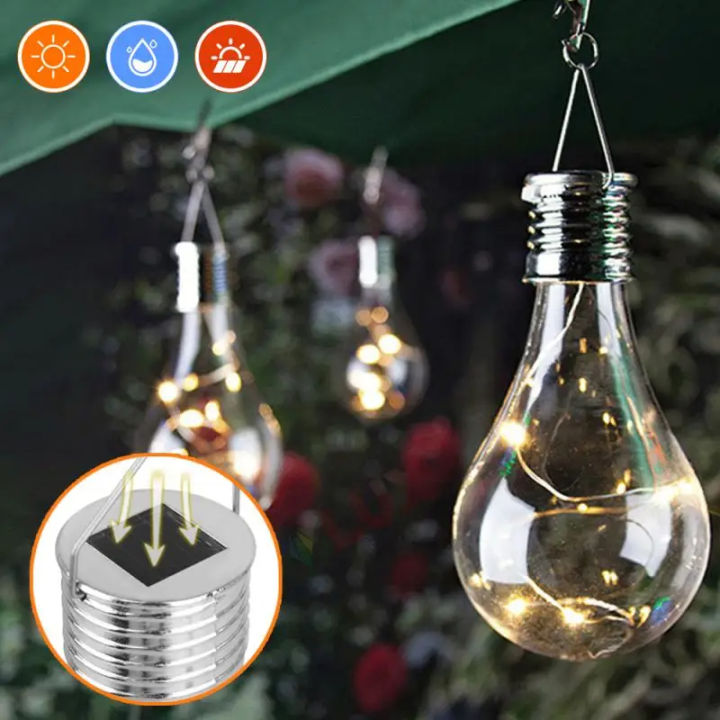 Uranuslight LED Solar Light Bulb Waterproof 0.24W 1.2V Rotatable ...