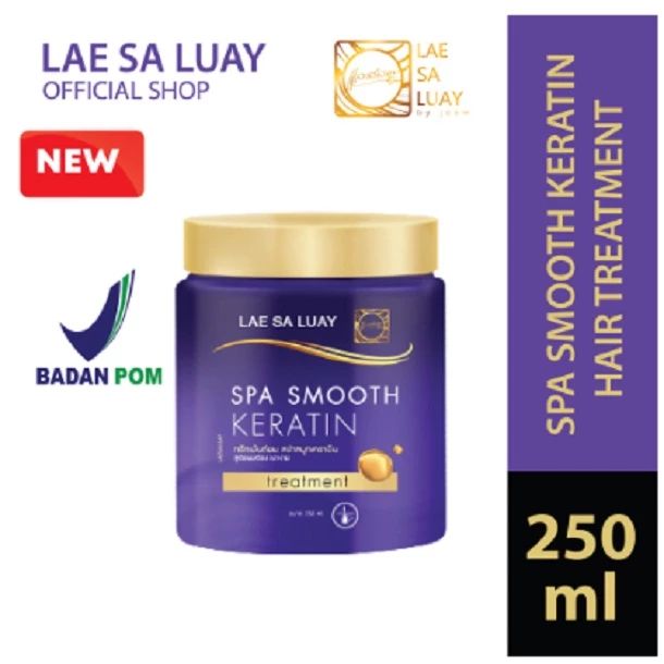 Lae Sa Luay Hair Spa Smooth Keratin / Masker Rambut / Creambath ...